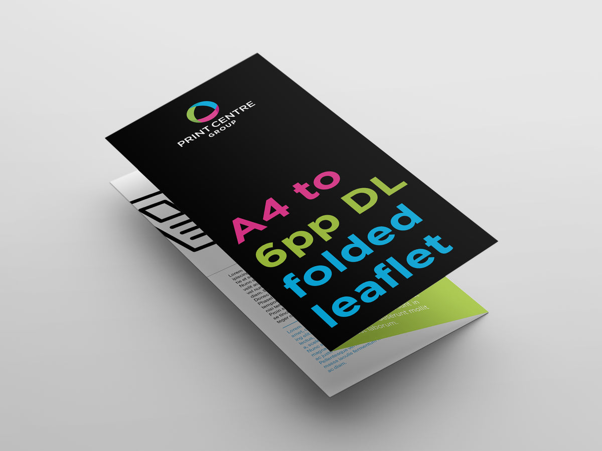 Folded Leaflets – Online Printing & Signage Services | Print Centre Group