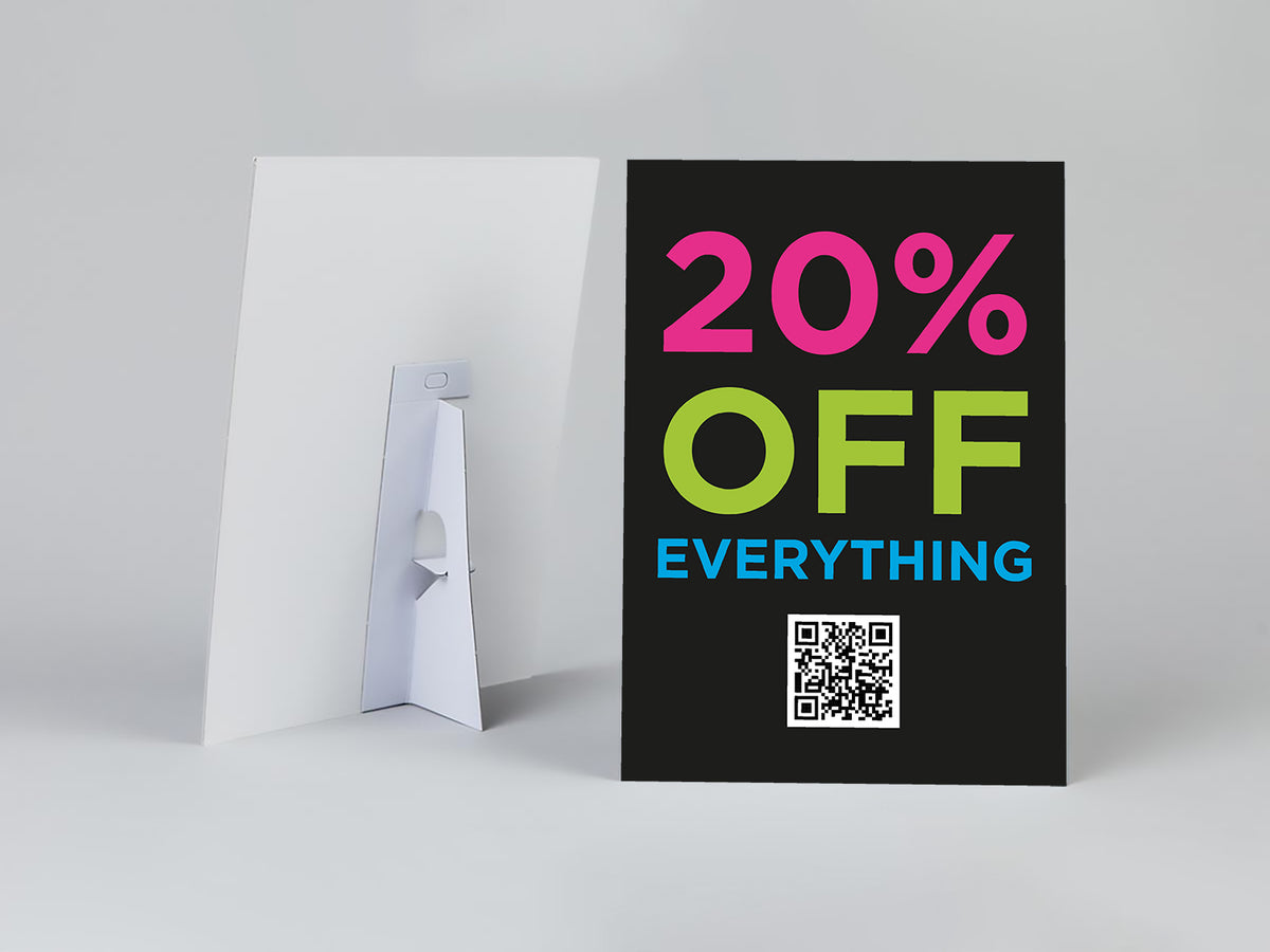 Cardboard Struts – Online Printing & Signage Services | Print Centre Group